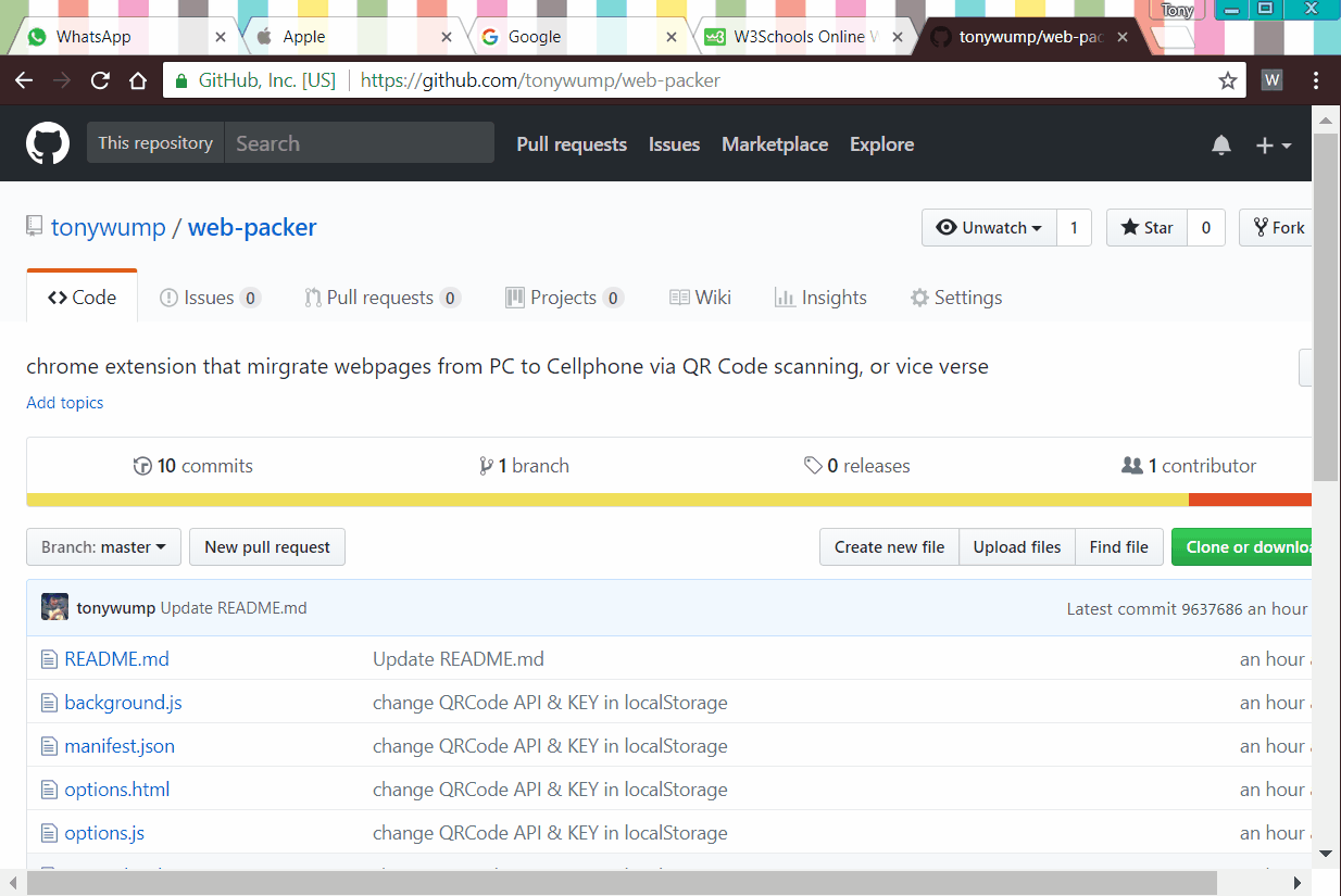 GitHub - tonywump/web-packer: chrome extension that mirgrate webpages ...