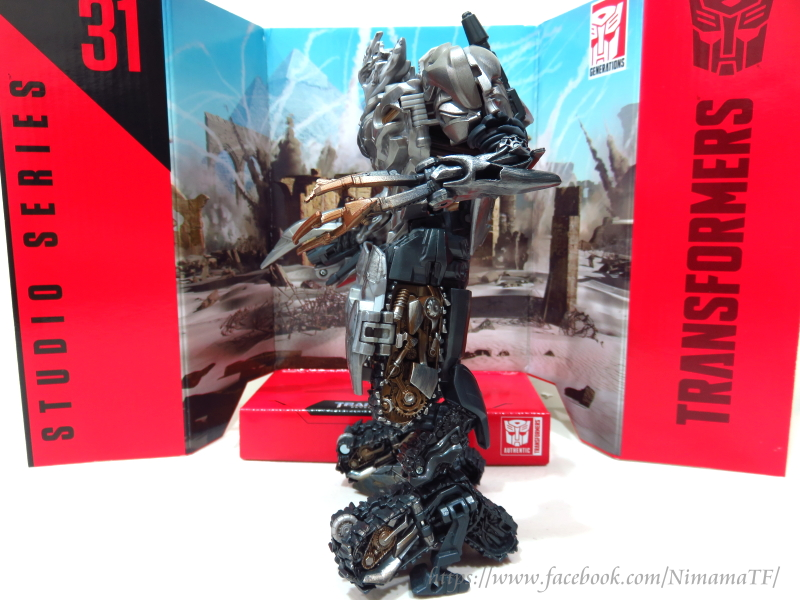 [達人專欄] 「開箱」變形金剛 Studio Series 電影 SS-31 Megatron 精塗戰損 密卡登 Voyager Class ...