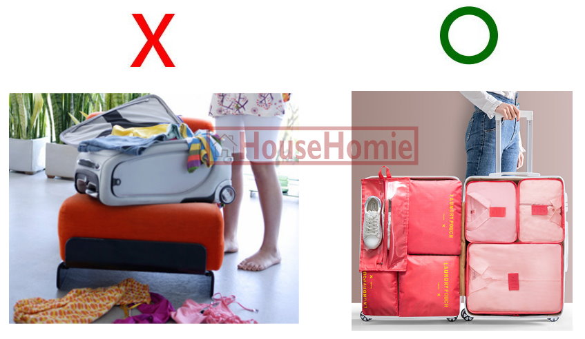 3 tips to pack faster and easier before traveling – Househomie