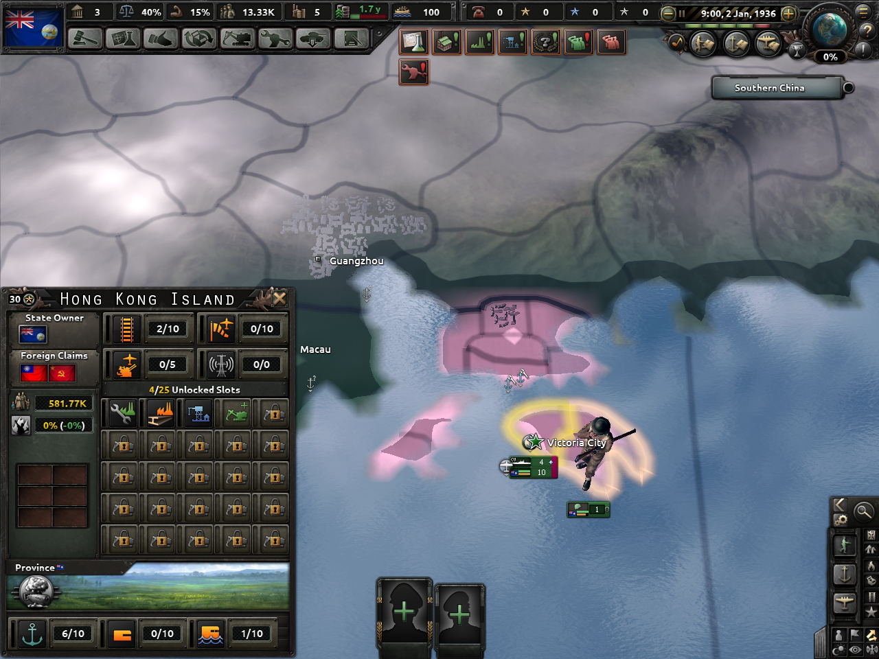 [ 鋼鐵雄心 HOI4 ] 我決定整一個香港mod - 香港高登