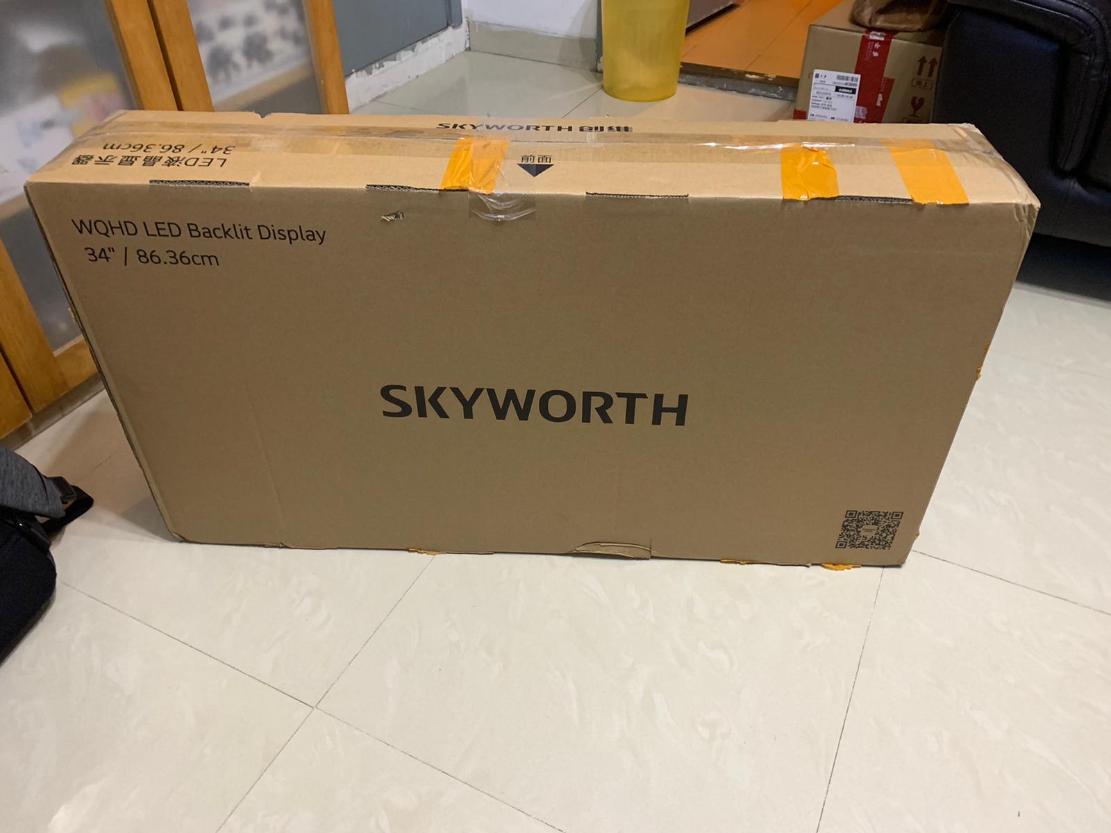 Skyworth 34g1q開箱 - 顯示屏幕 - 電腦領域 HKEPC Hardware - 全港 No.1 PC討論區