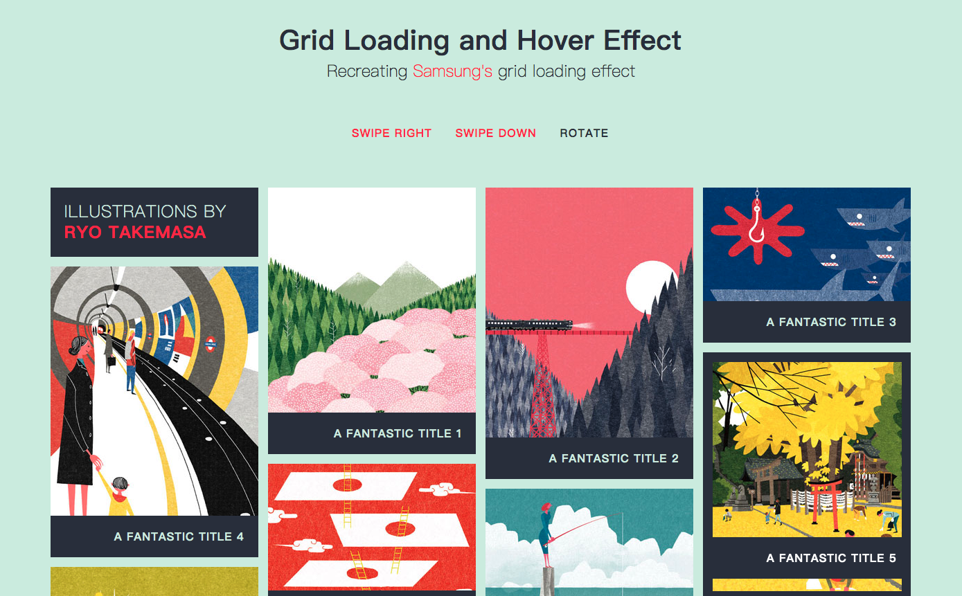 GitHub - WeiChiaChang/ssgrid: [Practice] Codrops projects rebuilt within Vue stack.