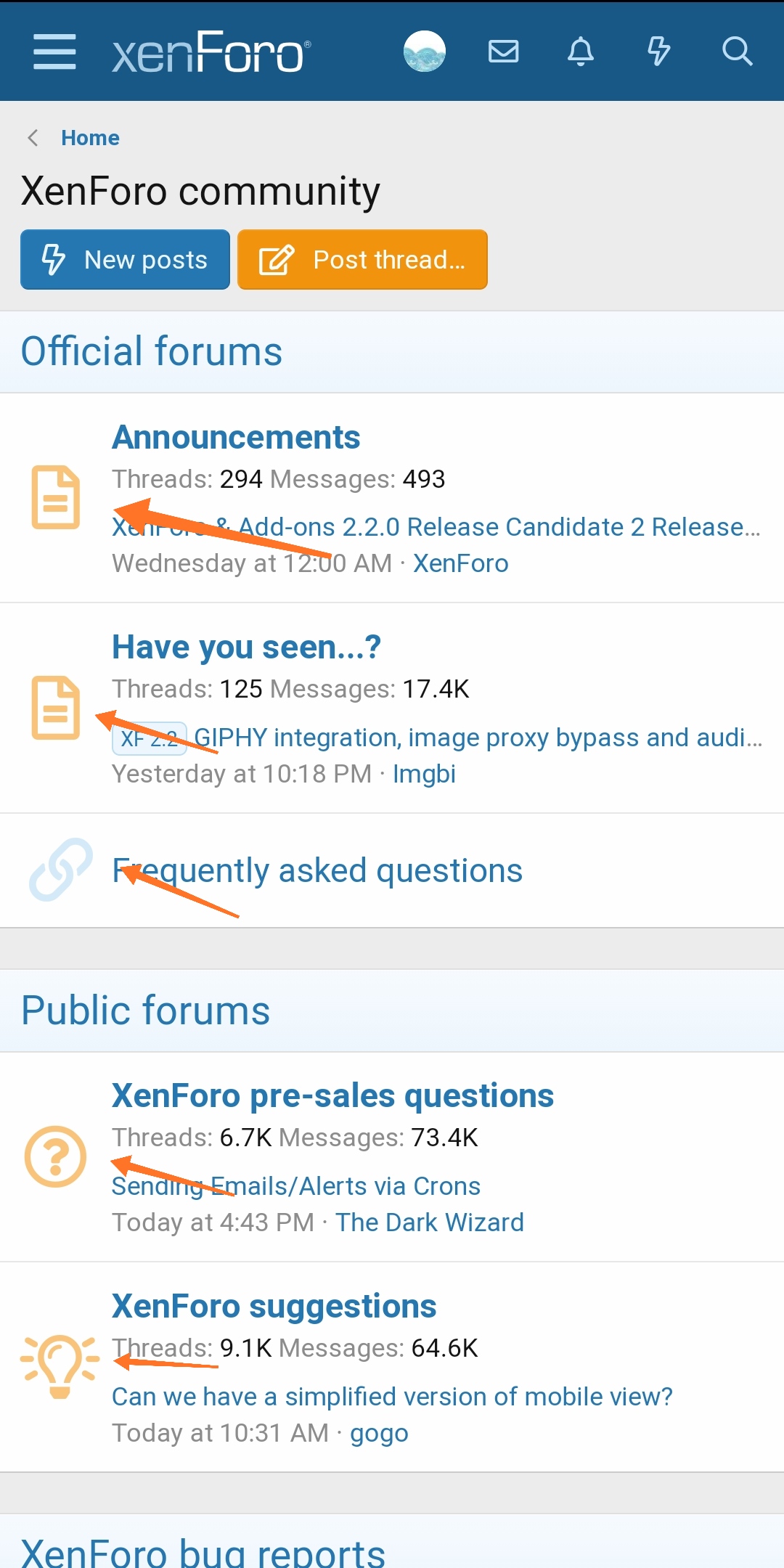 [cXF] Node icons with image | XenForo community