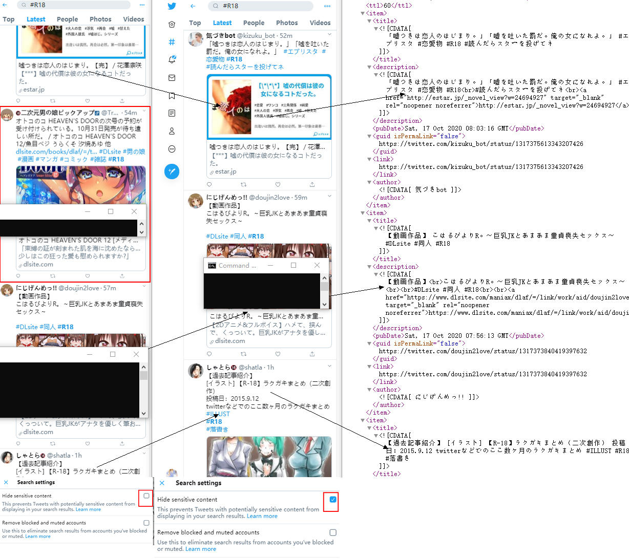 twitter 关键词搜索不包含全部的敏感内容 · Issue #5921 · DIYgod/RSSHub · GitHub twitter 关键词搜索不包含全部的敏感内容 · Issue #5921 · DIYgod/RSSHub · GitHub