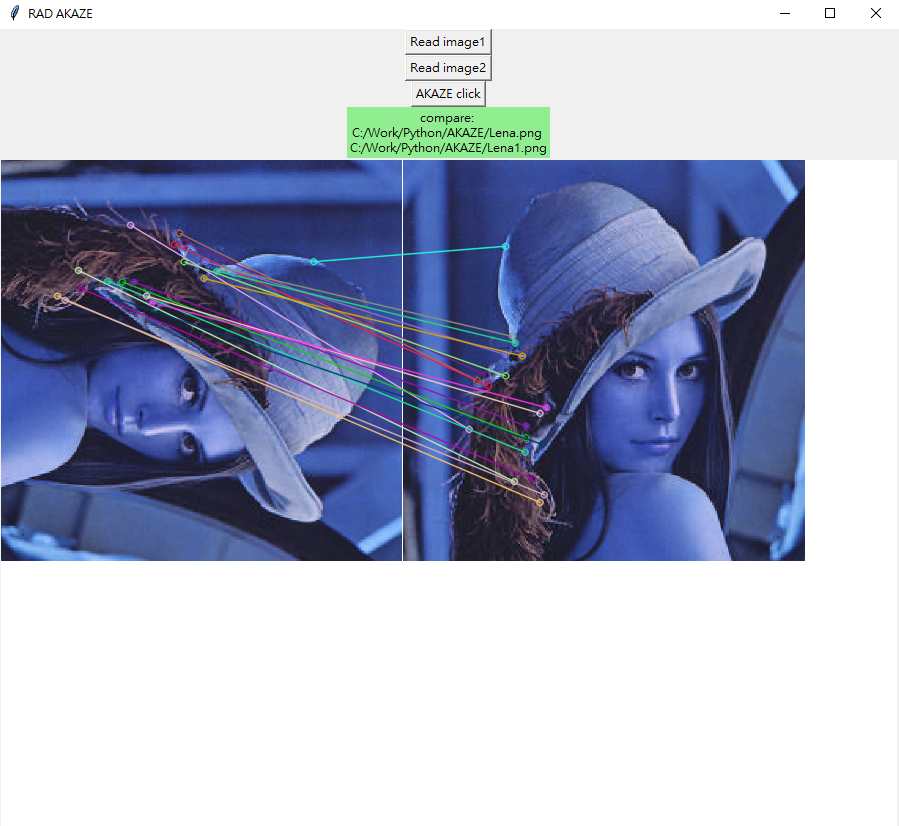 GitHub - abc95007/OpenCV_AKAZE: Using AKAZE compare image.
