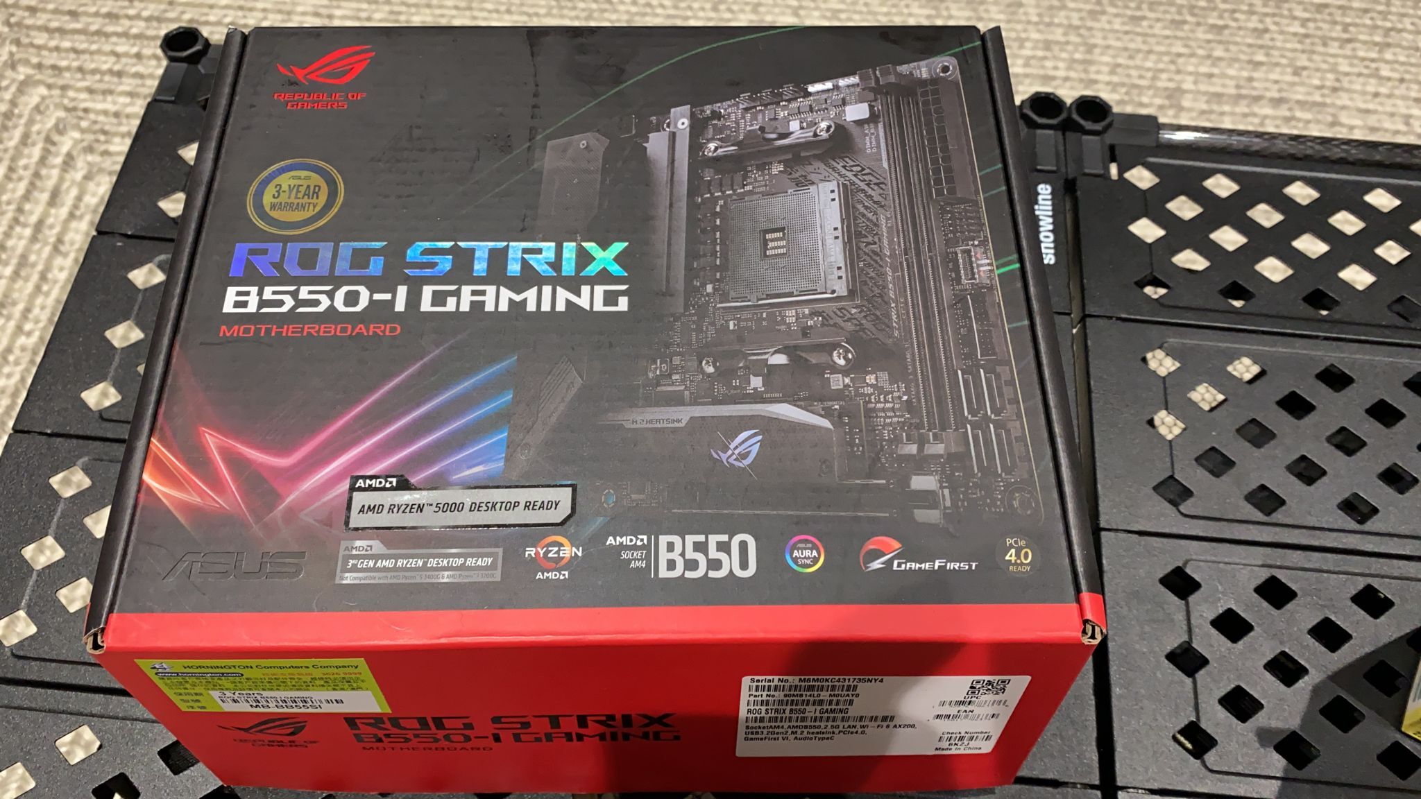 ASUS ROG STRIX B550I GAMING, COOLER MASTER MOD CABLES [15-10-2022 END ...