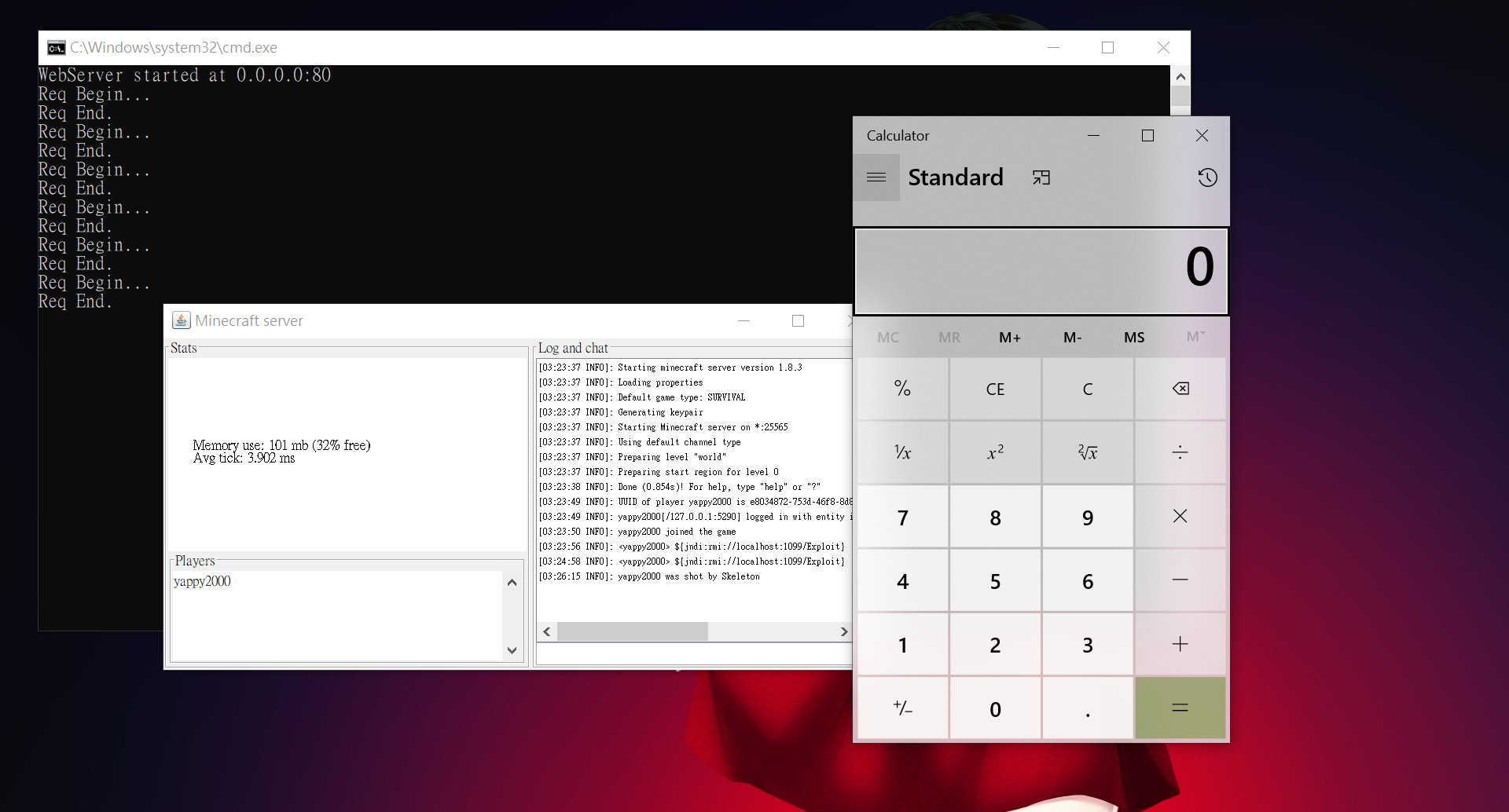 【密技】【實作篇】Log4j 零日 RCE 漏洞 @Minecraft 我的世界（當個創世神） 哈啦板 - 巴哈姆特