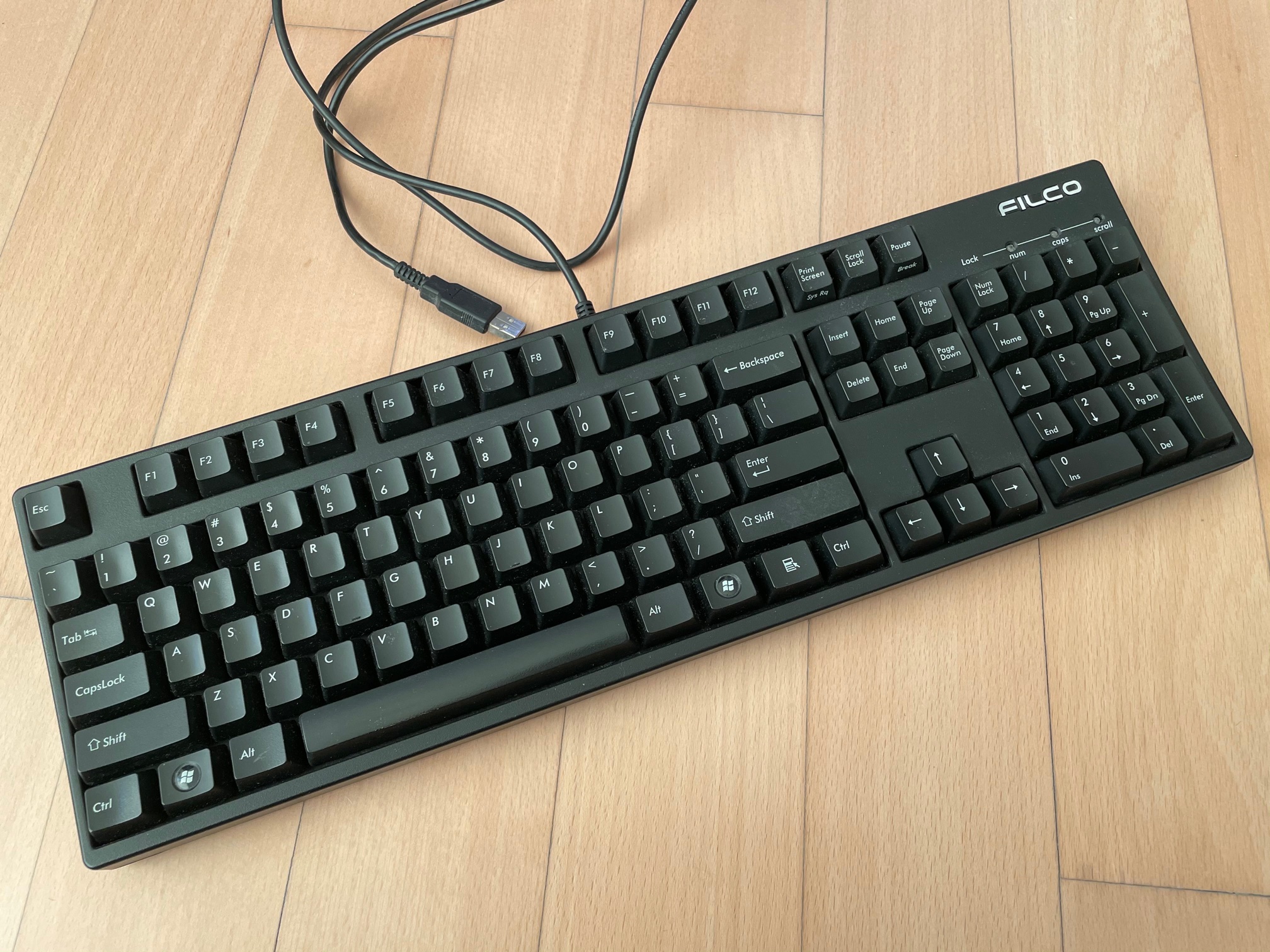 Filco 104 機械鍵盤 茶軸 & 藍白紫 Keycap 鍵帽 [End 16-Jan-2022] - 交易完結 - 電腦領域 HKEPC ...