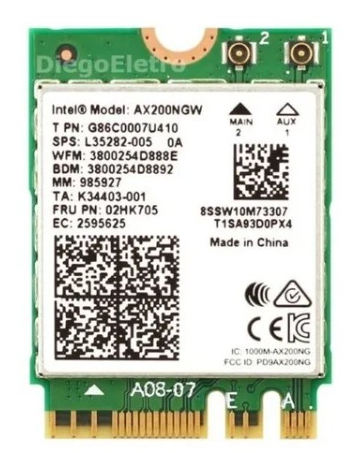 Placa de rede Intel AX201 NGW não funciona na Macchinist RS9 X99 ...