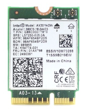 Placa de rede Intel AX201 NGW não funciona na Macchinist RS9 X99 ...