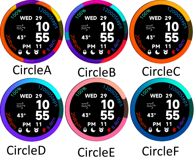 Circle Watchface by DragonFly - Amazfit T-Rex Pro | 🇺🇦 AmazFit, Zepp ...