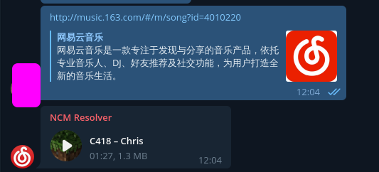 GitHub - iceBear67/netease-music-bot: Download & Upload musics to your telegram.