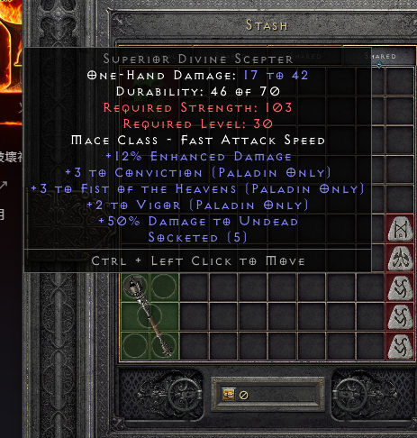 Divine Scepter 5os Base 3con/3foh/2vig - Topic - d2jsp